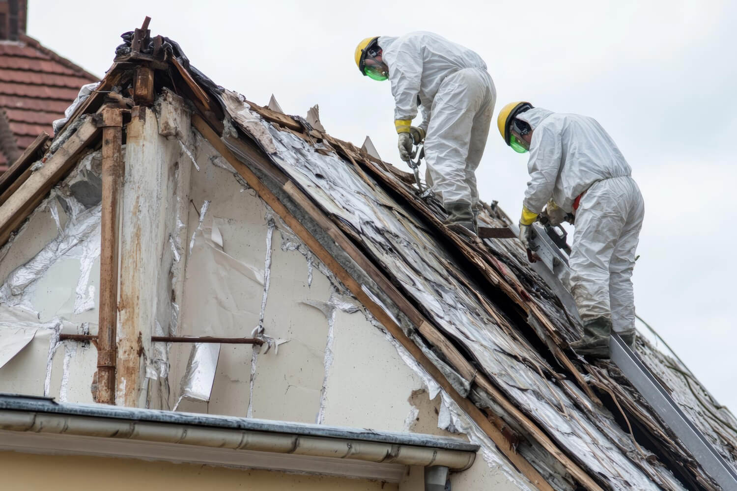 Hvad koster fjernelse af asbest tag? (2025) → Se prisen her